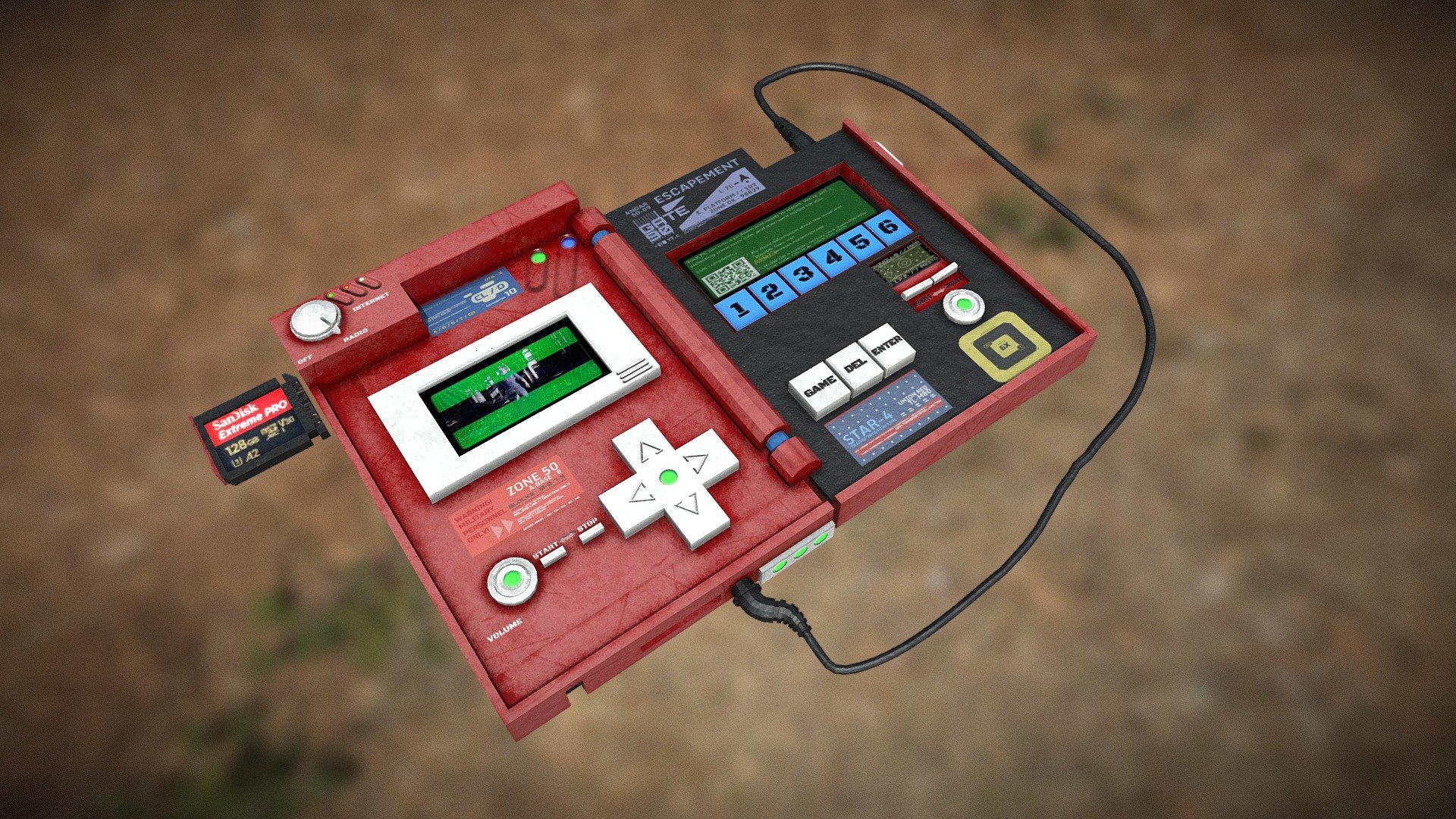 Micro Console - Download Free 3D model by DeadLink (@d43dLink) [b02ad53 ...