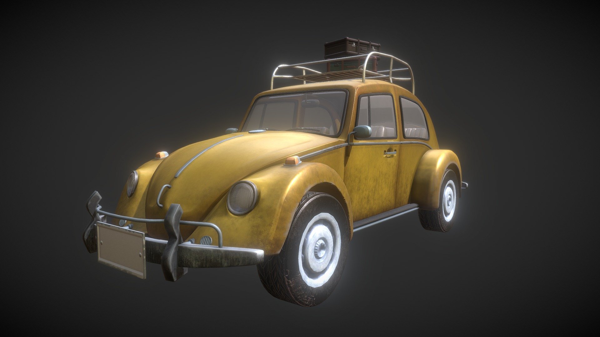 Volkswagen Type 1 Model - 3D model by caKLee (@caKellyLee) [b02b3a6 ...