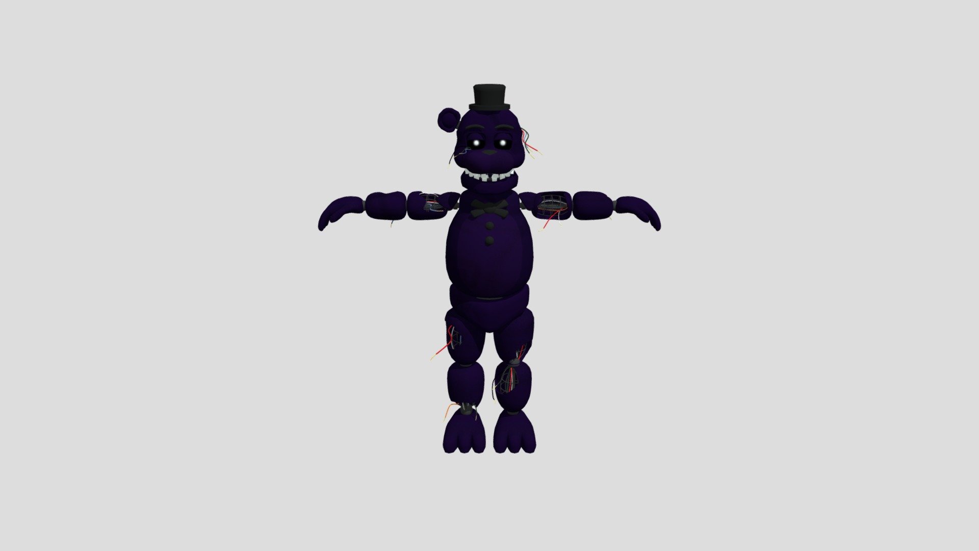 Splinks Withered Shadow Freddy FNAFSFM1 - Download Free 3D model by ...