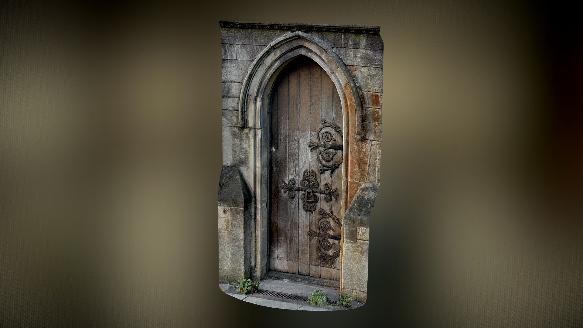 Door, Holy Trinity Church, Bath, UK - Download Free 3D model by Thomas ...