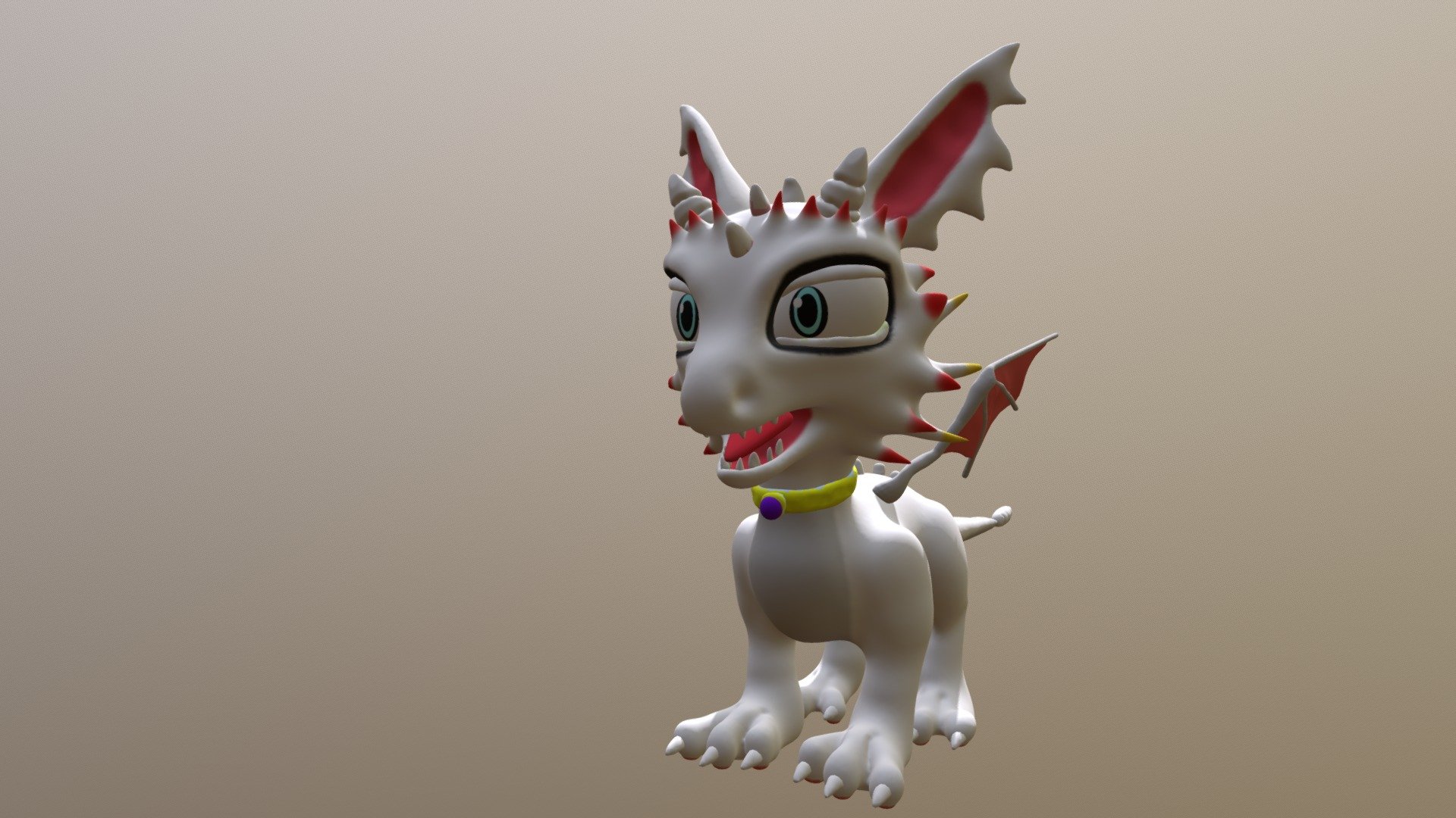 Dragon Cartoon Cgi Concept - Download Free 3D model by xeratdragons ...
