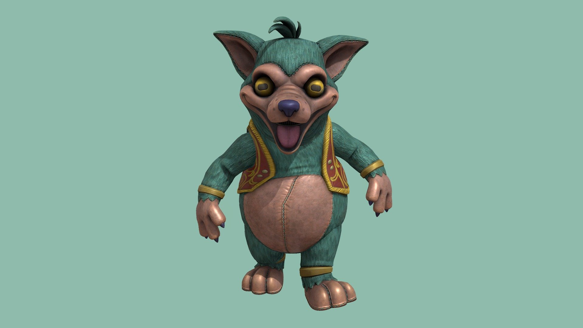 Fnaf SOTM Lemur Mascot - Download Free 3D model by skylajade69 [b02cdbe ...