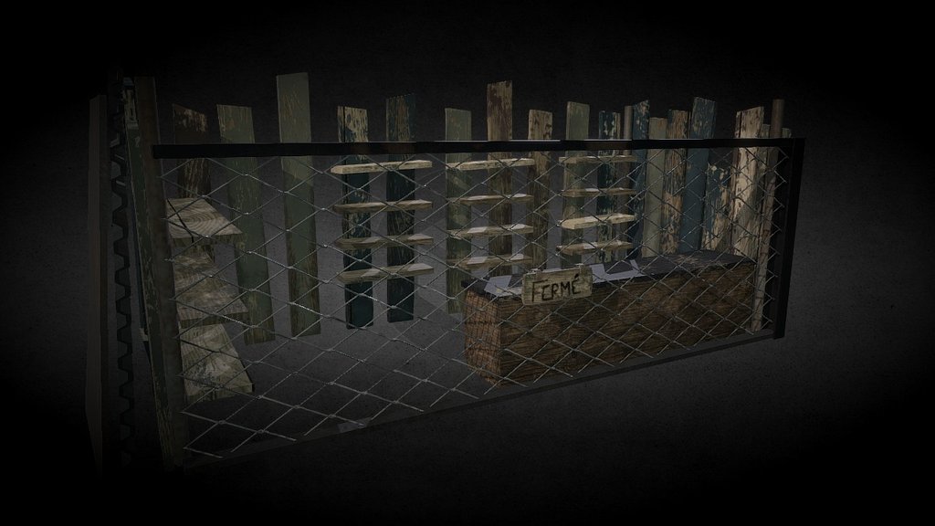 Shop of scrap materials - 3D model by jonaszeitz [b02f3d6] - Sketchfab