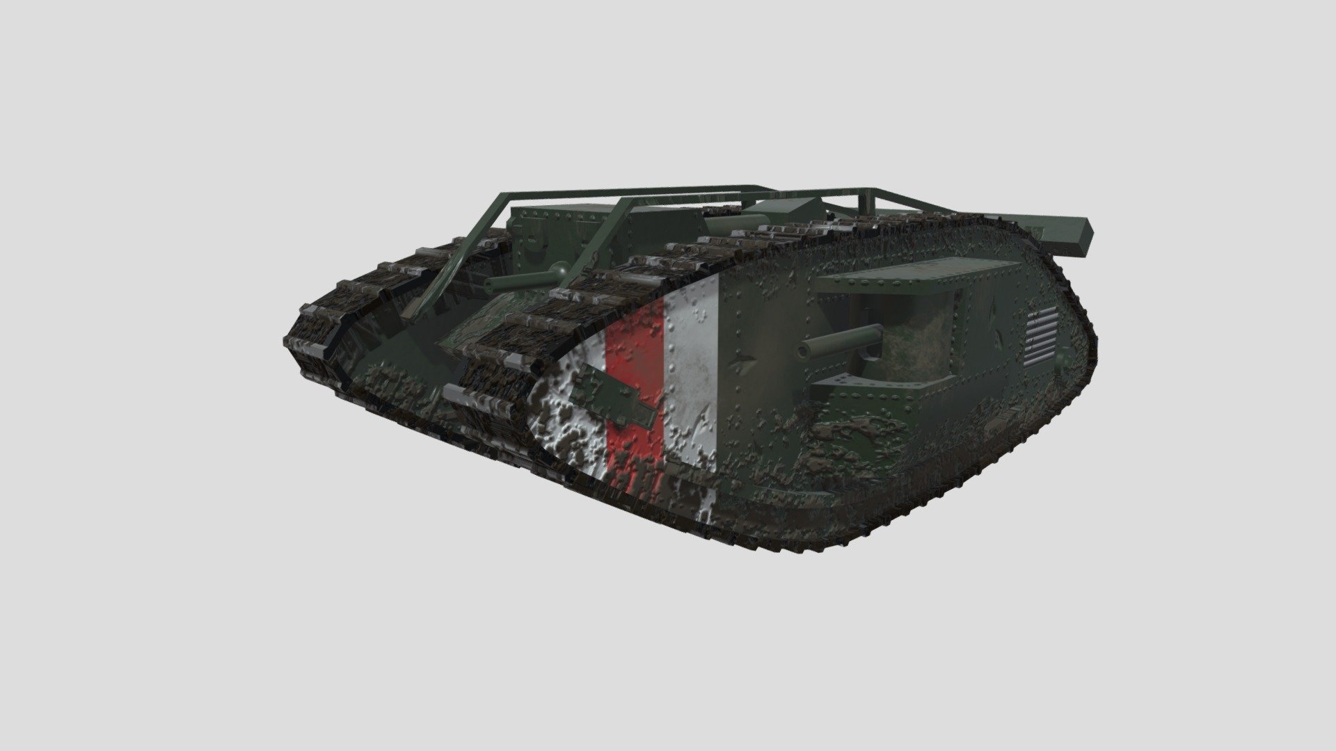 Mark IV Tank - 3D model by Hugo_F [b02f707] - Sketchfab