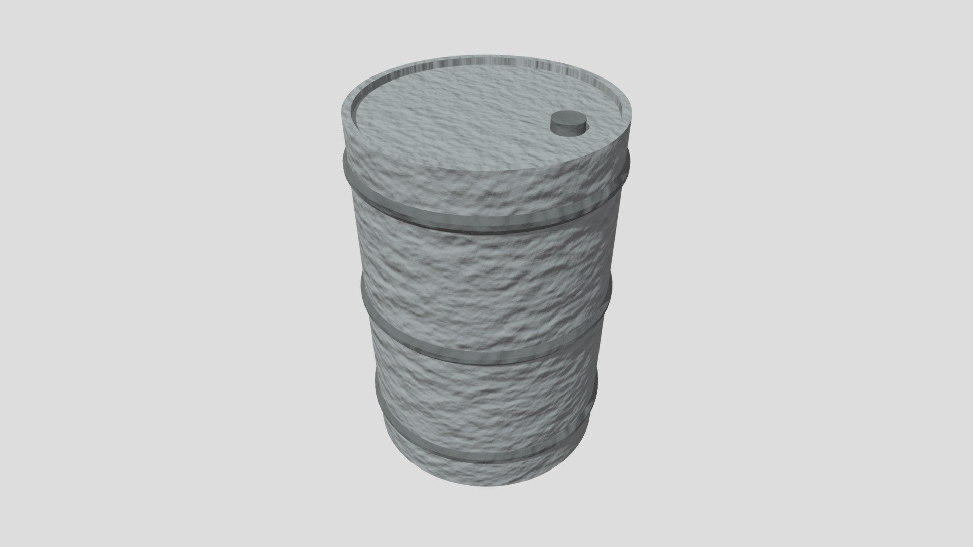 Metal Barrel - 3D model by KysAdventures [b031fbd] - Sketchfab