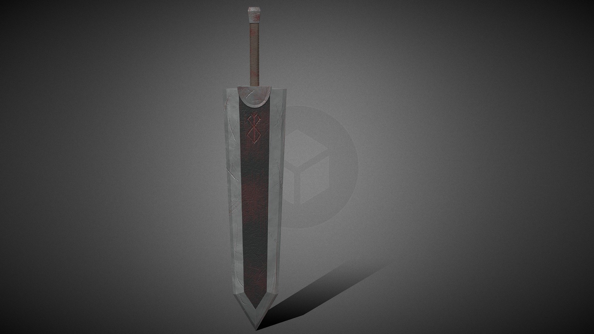 guts sword textured - 3D model by Sammy_Hawke [b033538] - Sketchfab