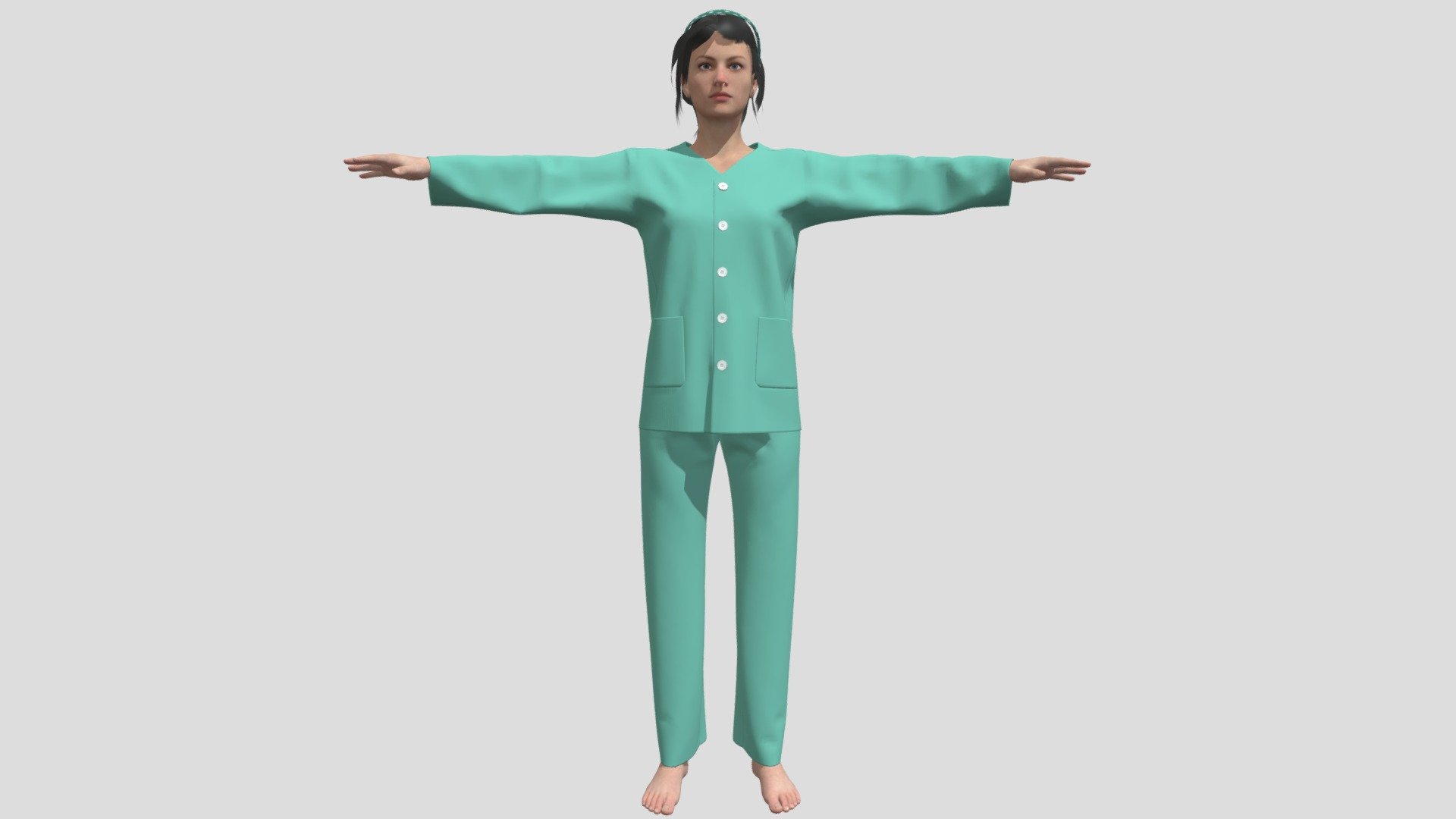 Female Patient - Buy Royalty Free 3D model by trish.j2109 [b034498 ...