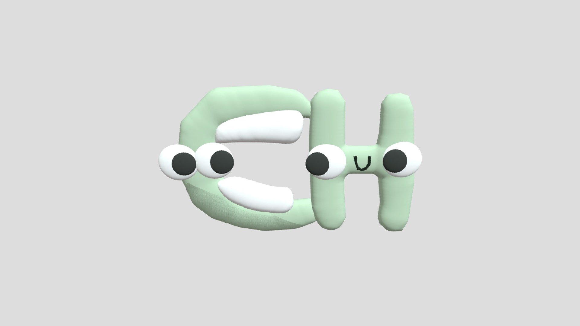CH Spanish Alphabet Lore Download Free 3D Model By Aniandronic 