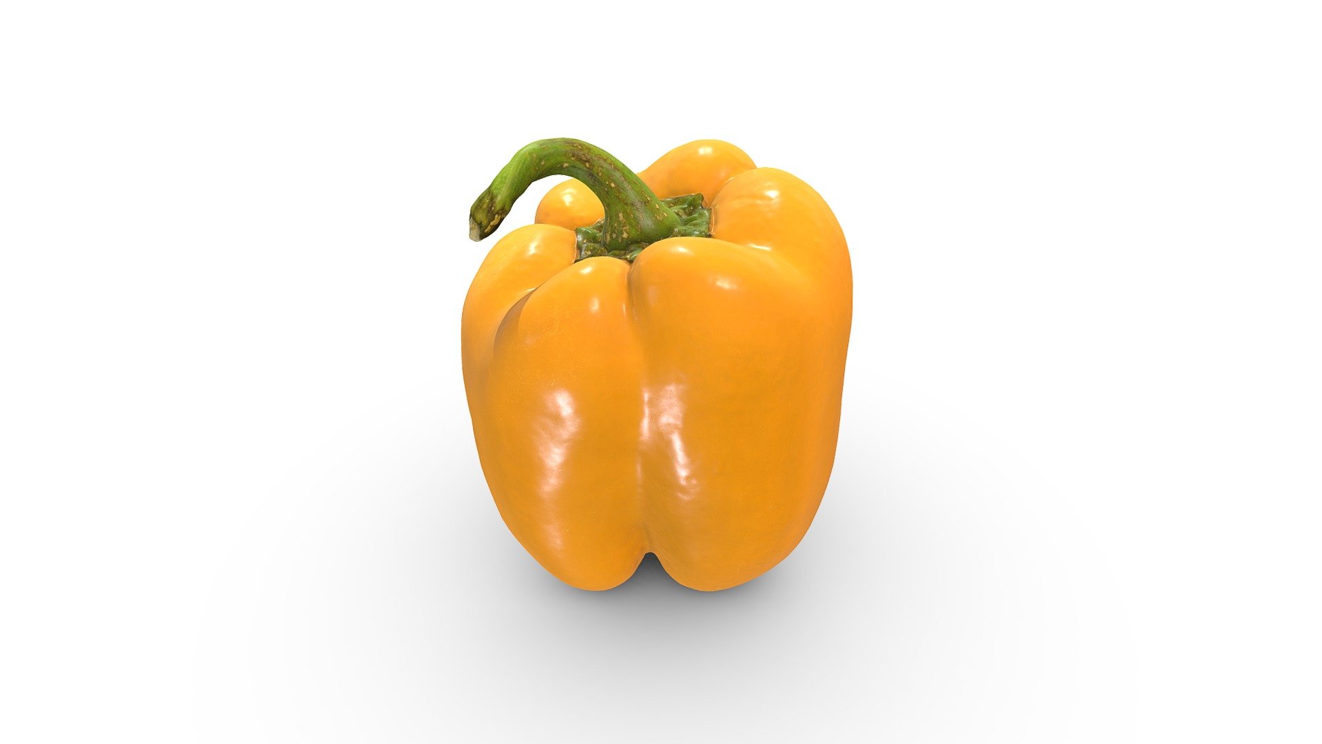 Yellow Bell Pepper - 3D model by RawCatalog.com (@rawcatalog) [b035459 ...