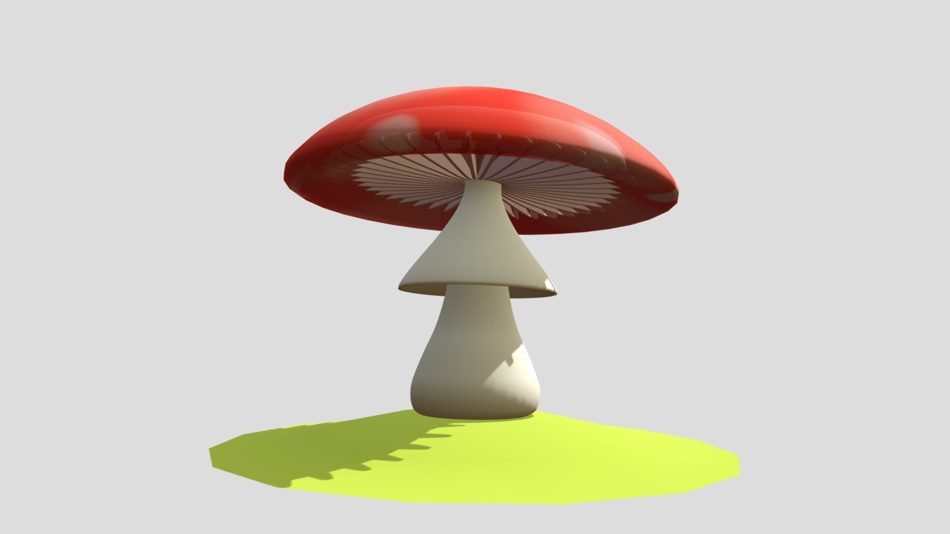 Mushroom - Download Free 3D model by AVZ (@micropalaeontology) [b03581f ...
