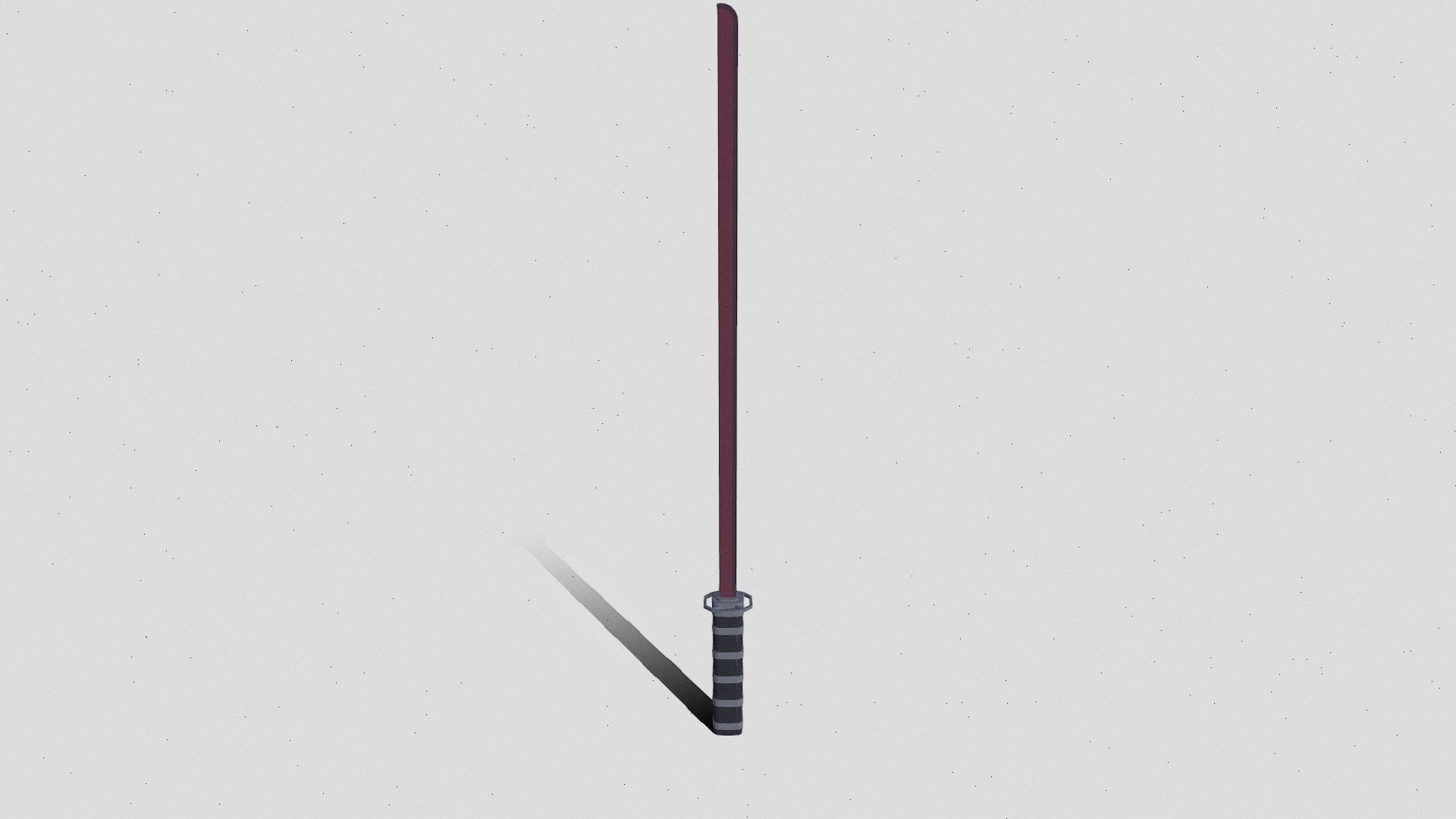 Red and black Katana - 3D model by Classicalist [b0367a1] - Sketchfab