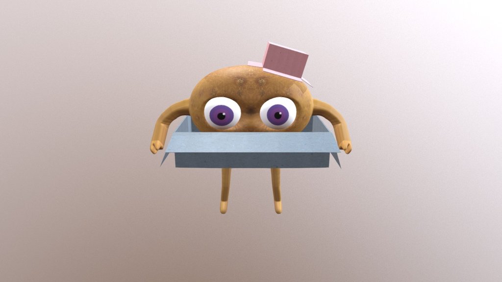 Potato - 3D model by Ellielle [b03c85d] - Sketchfab