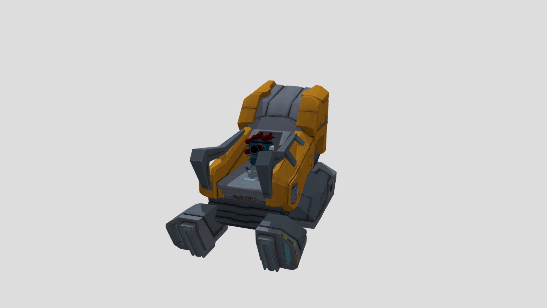 Robot Transporter (with Robot) - Download Free 3D model by haidarhakim ...