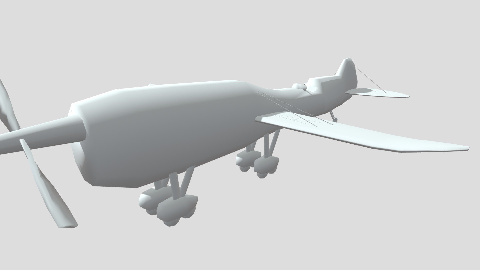 Stylized Plane Game Art - 3D model by TobiasPottier [b03d002] - Sketchfab