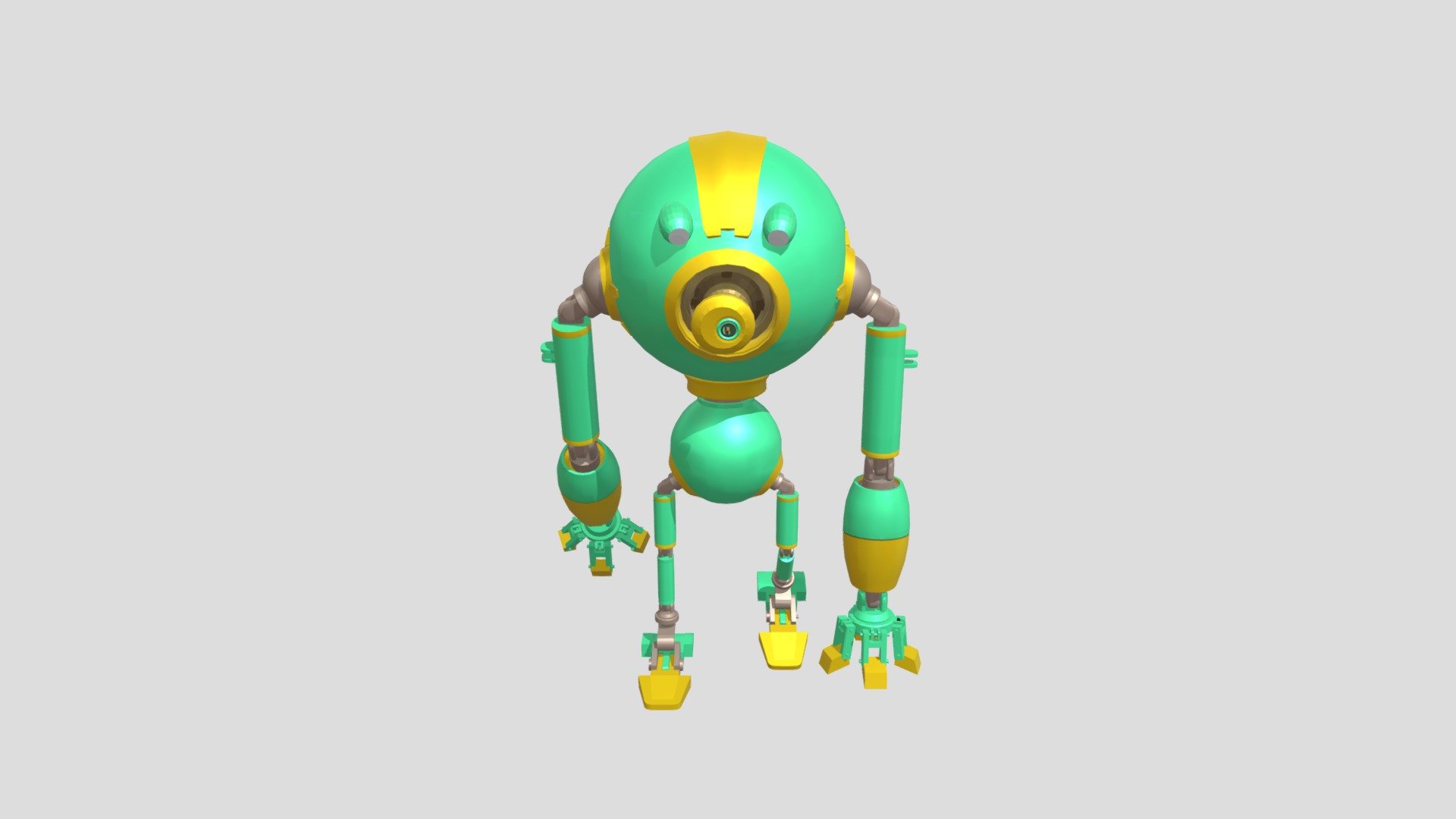 Myrobot - 3D model by Cherylas [b03dcf0] - Sketchfab
