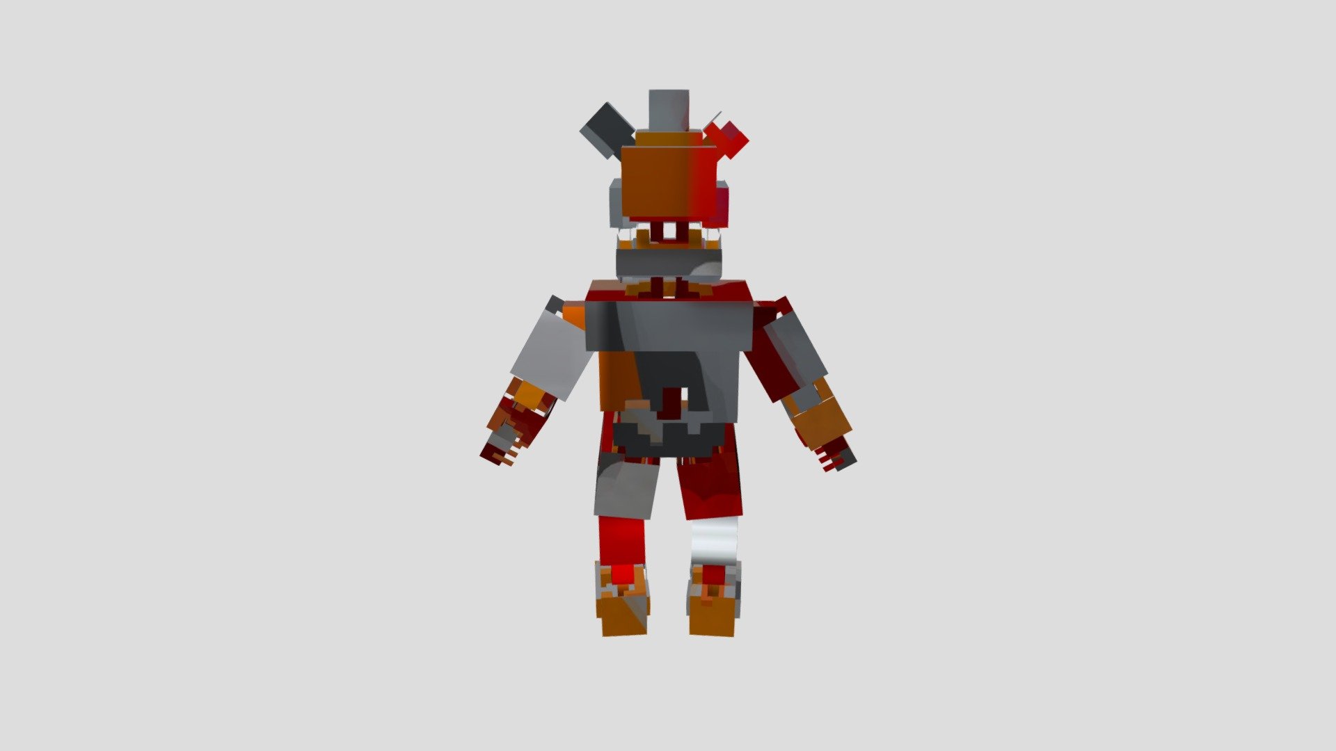 minecraft_nightmare_freddy_fnaf - 3D model by GlitchBitFox [b03ddbf ...