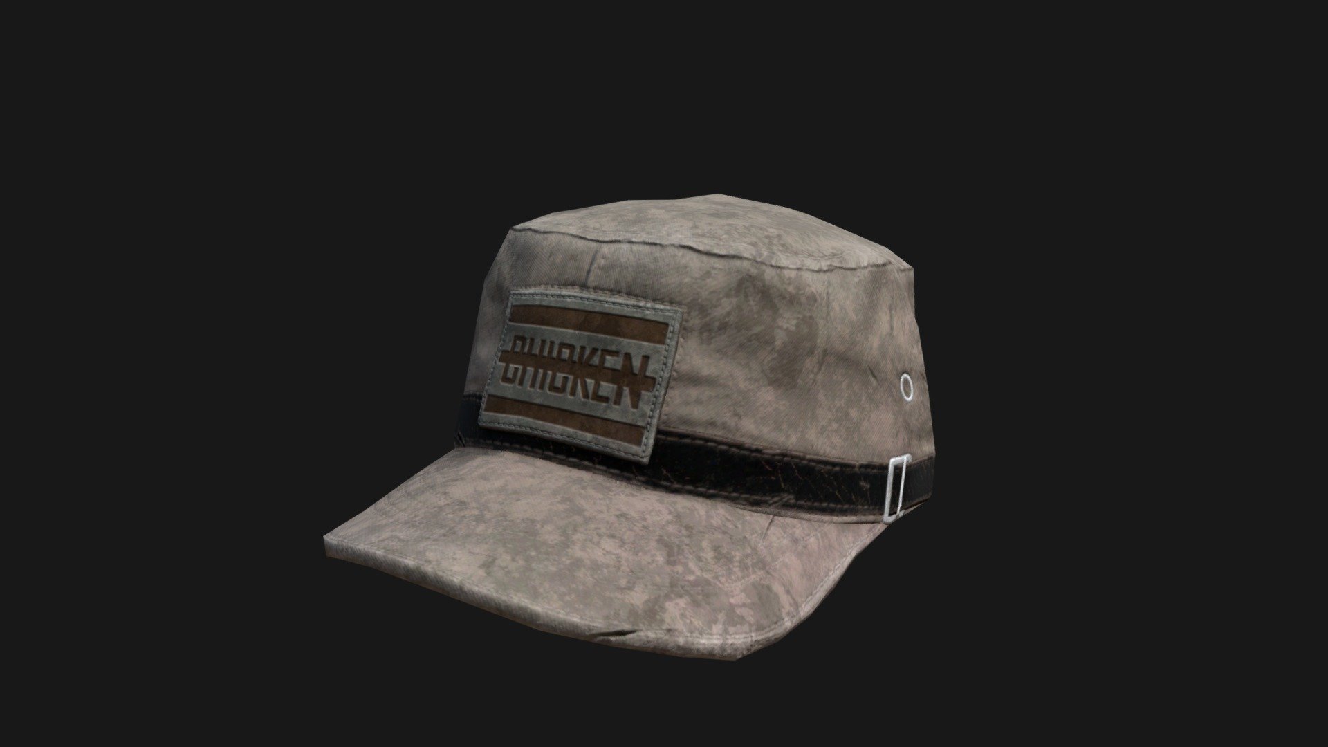 Patrol Cap (Brown) | PUBG - 3D model by pubgitems.info (@pubgitems.pro ...