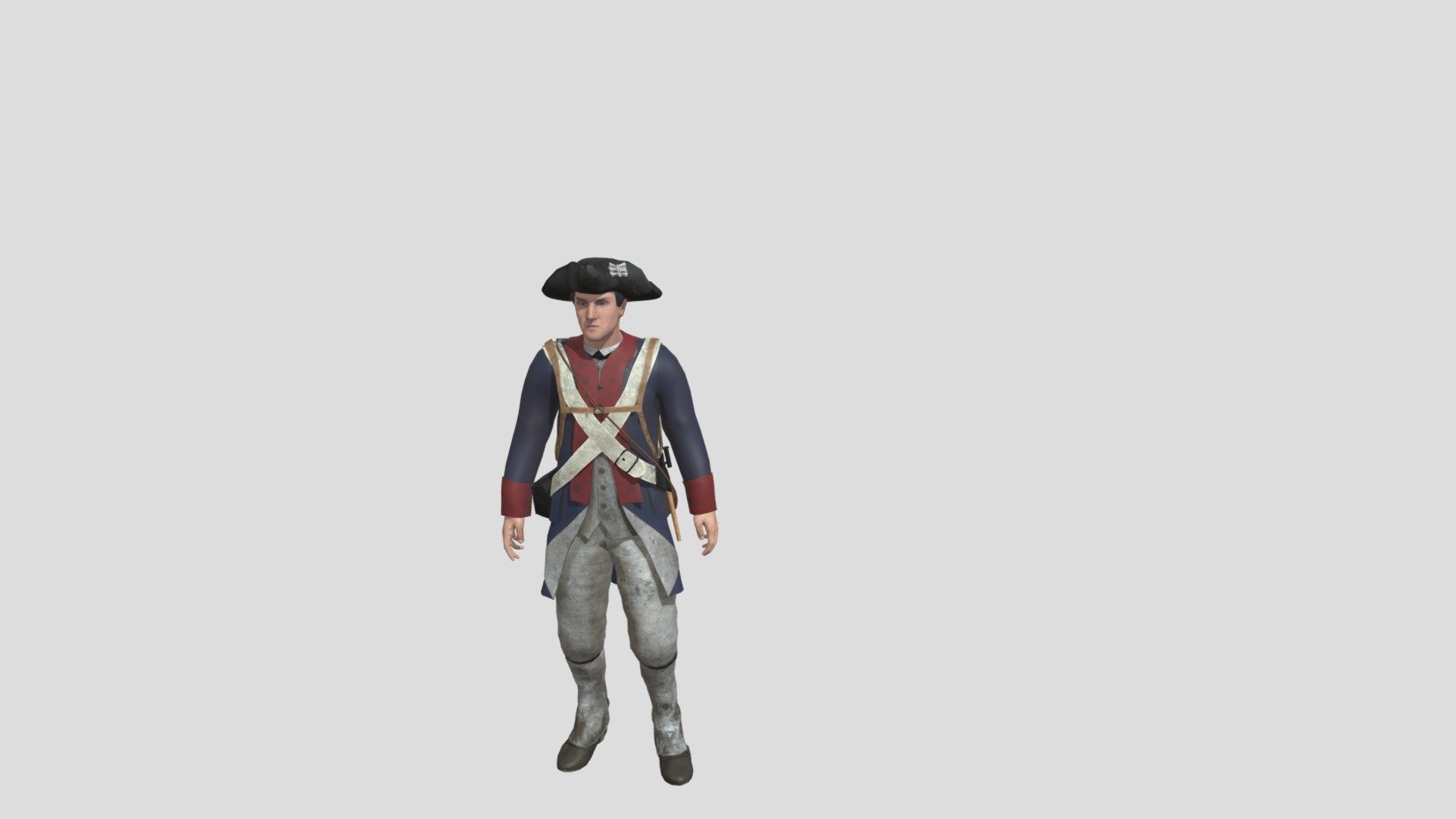 American Standing Long Musket - 3D model by battlefields [b03e791 ...