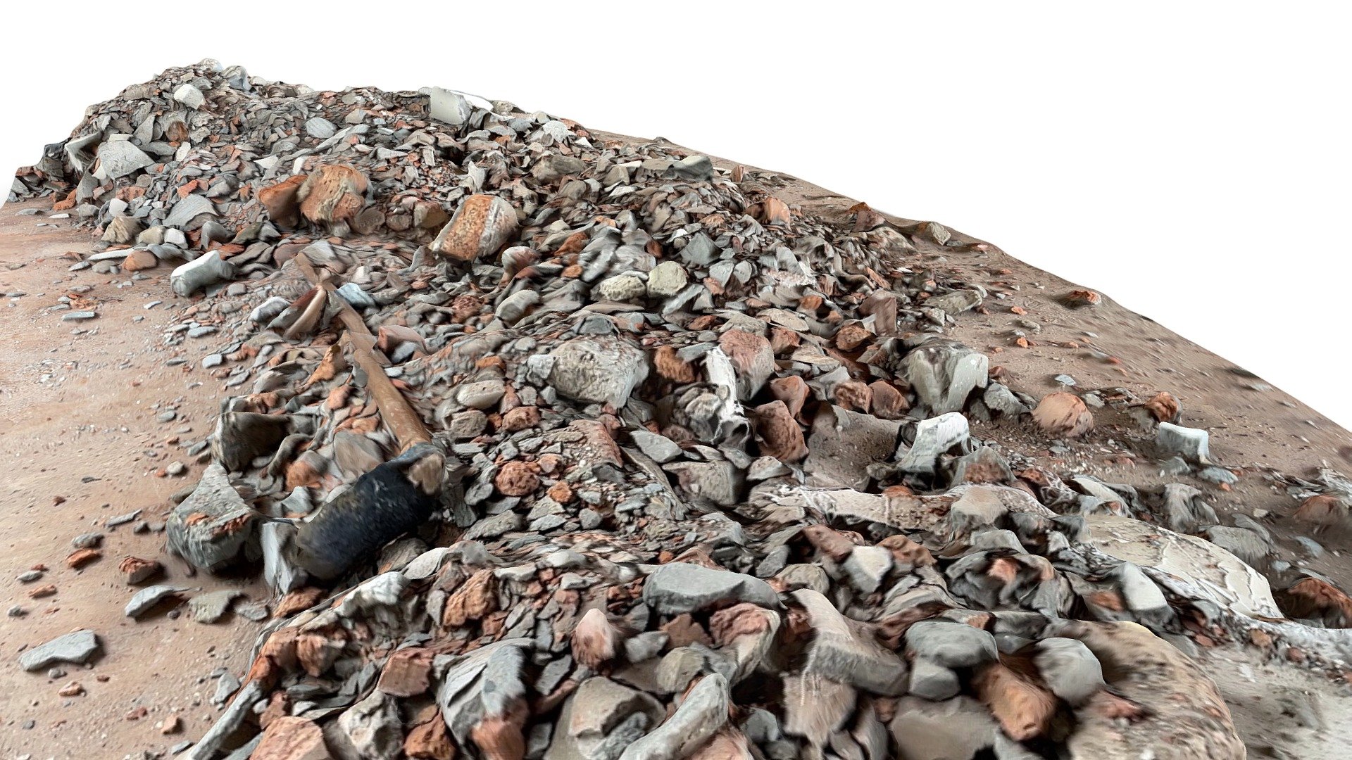 Construction Rubble 1 (Scaniverse LIDAR) - Download Free 3D model by ...