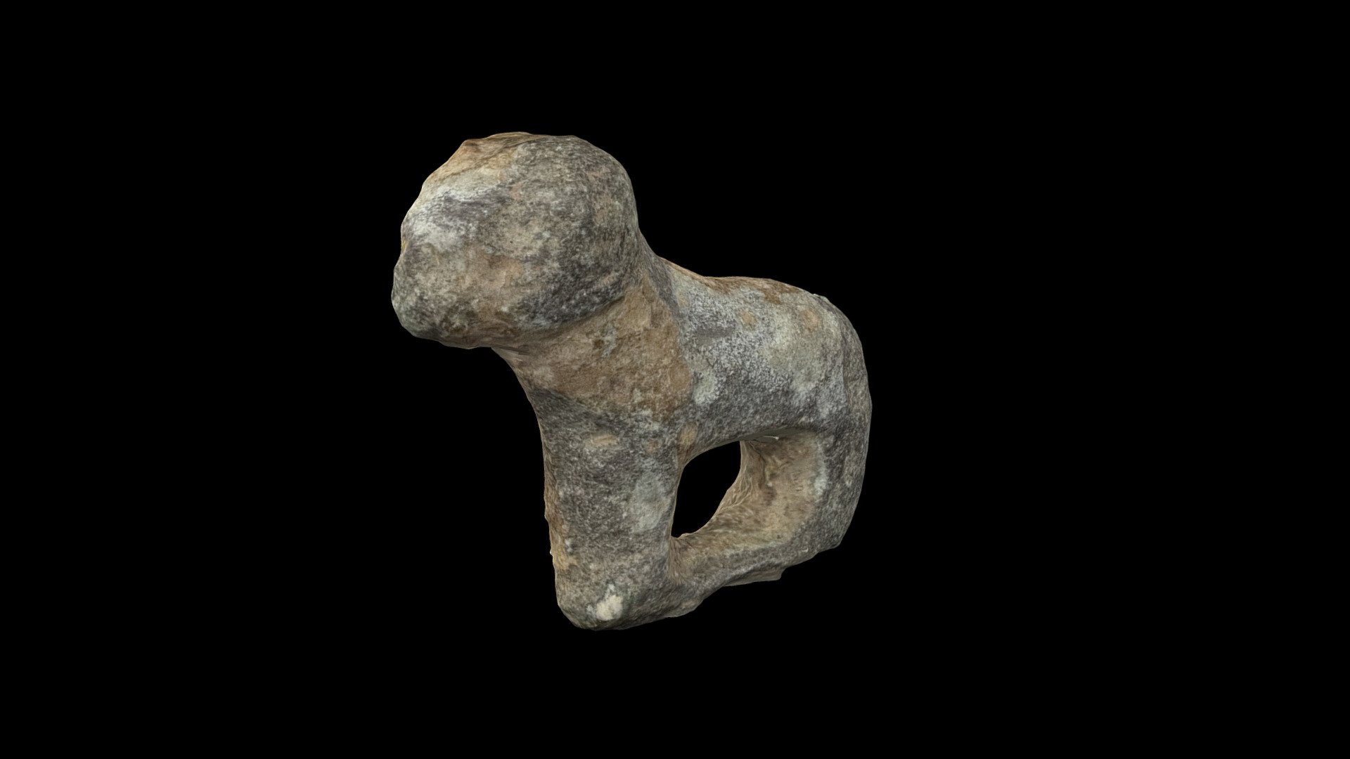 Statuette d'animal très abimée - 3D model by Direction du Patrimoine ...