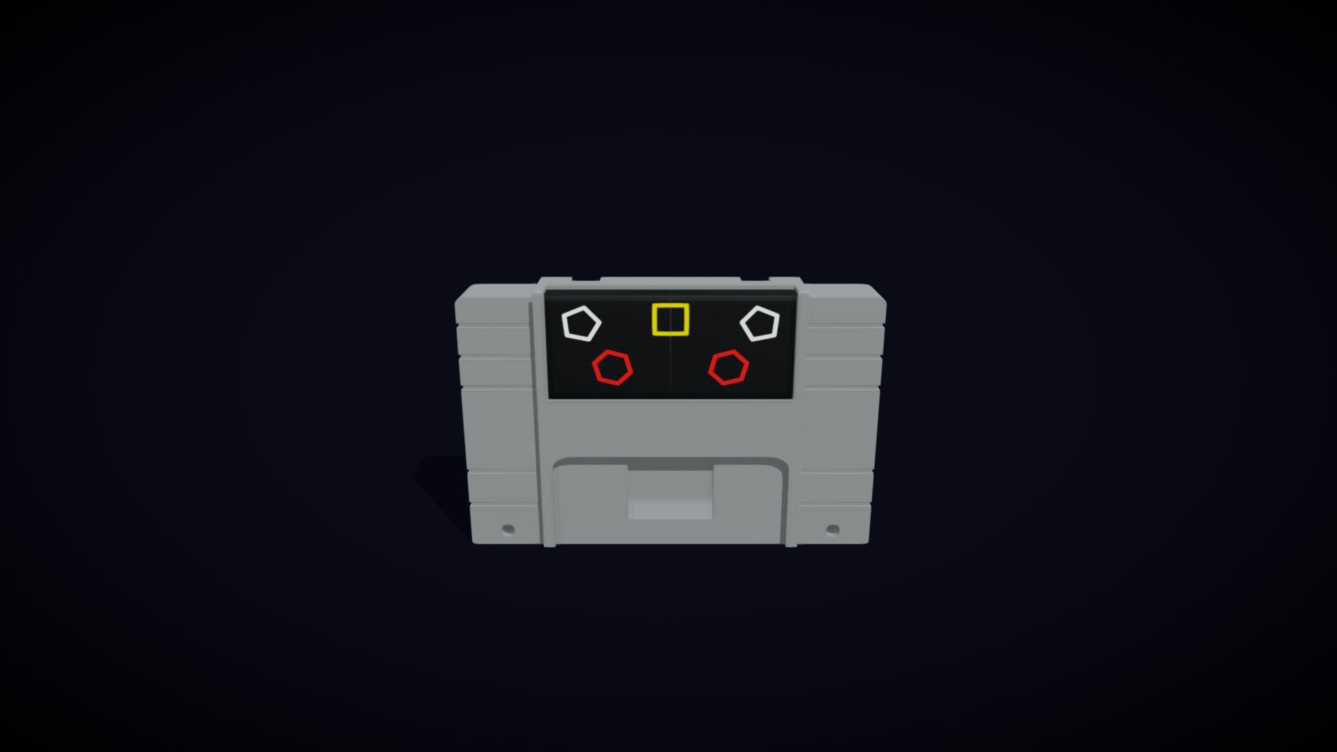 SNES Cartridge - Odious Rush - 3D model by Raúl Vences (@hzebra) [b040eeb] - Sketchfab