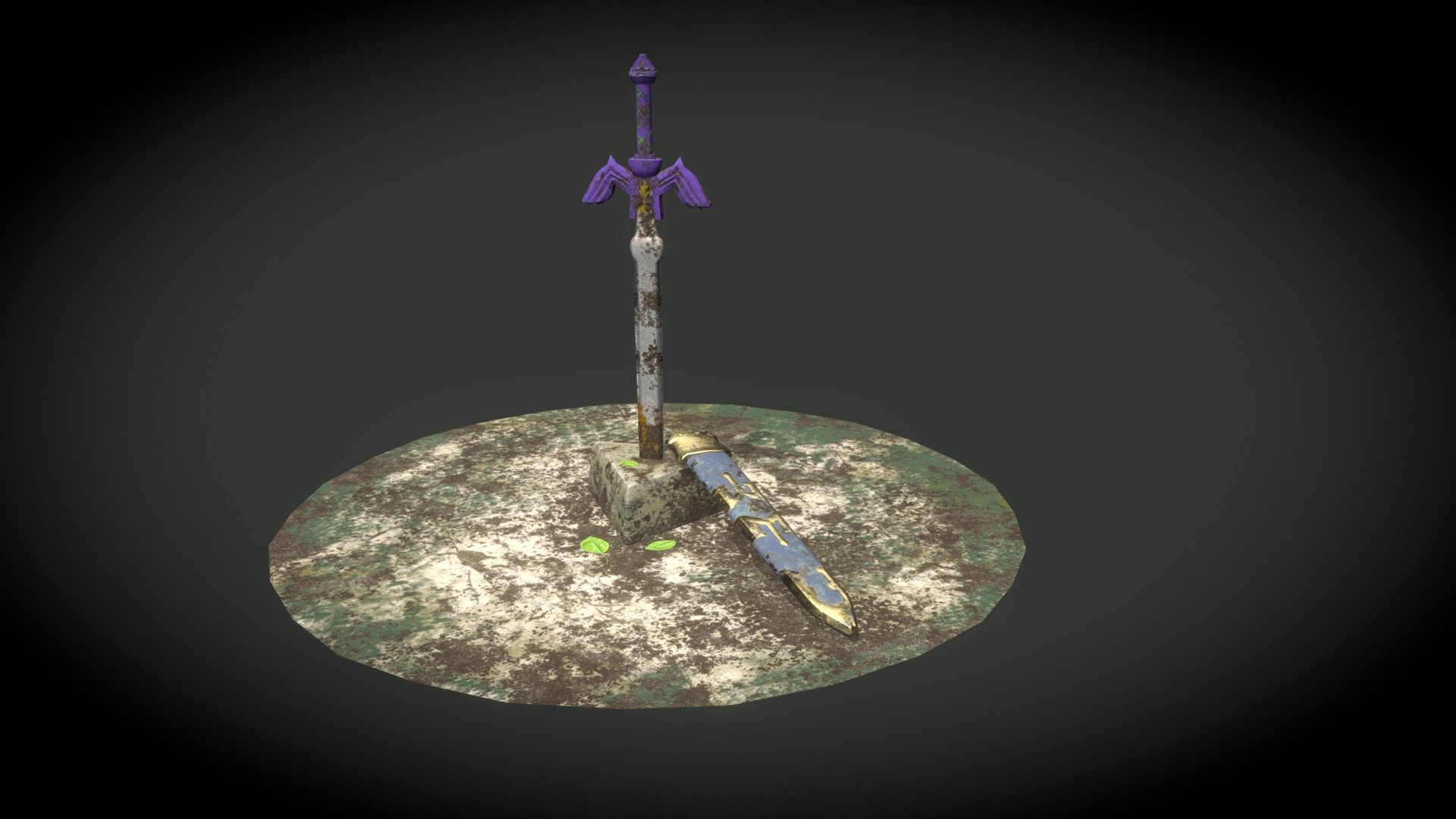 Master Sword Low - 3D model by Dew12522 [b041e33] - Sketchfab