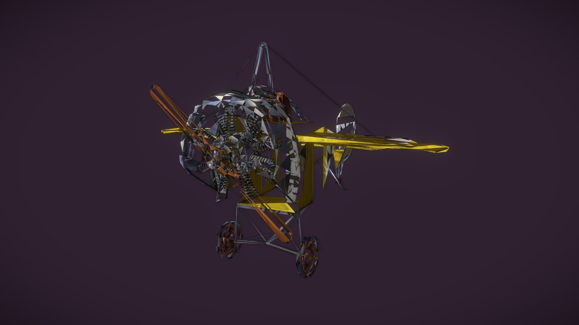 stylized airplane - 3D model by jarivanhauwaert [b0423ed] - Sketchfab