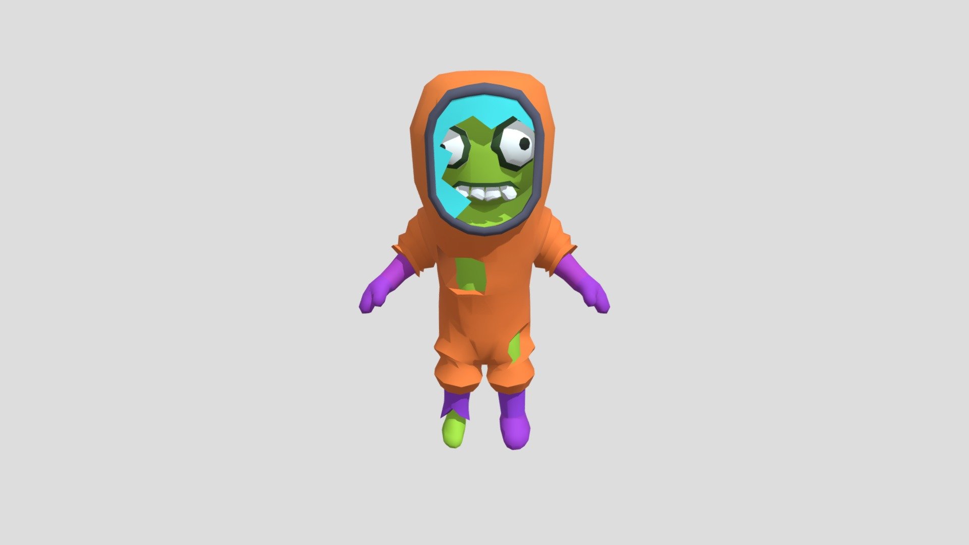 Stickman_Zombie_02 - 3D model by CC (@ccsf) [b043445] - Sketchfab
