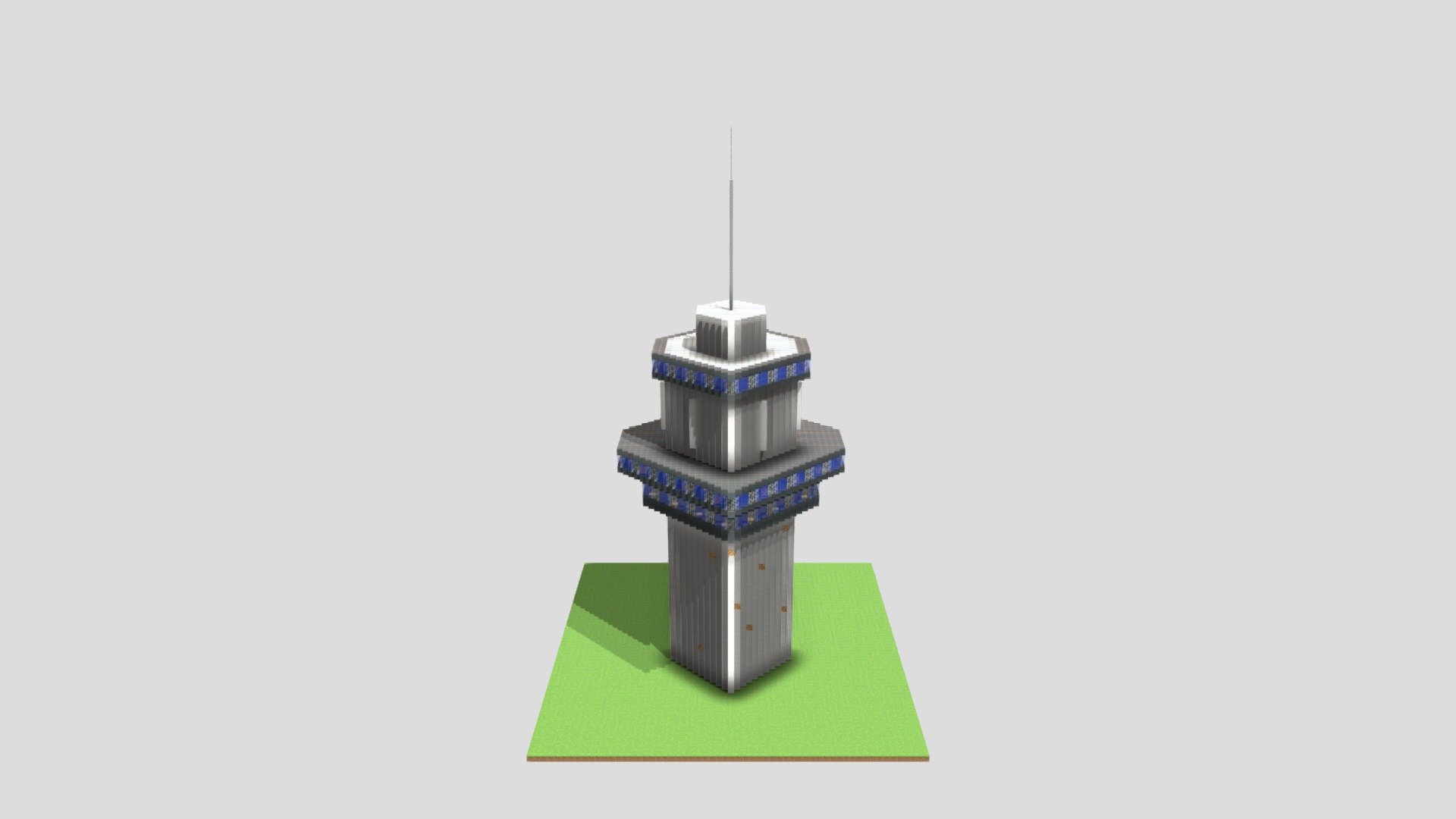 Torre espacial de Jaz - 3D model by mcoronel.77 [b043d7d] - Sketchfab