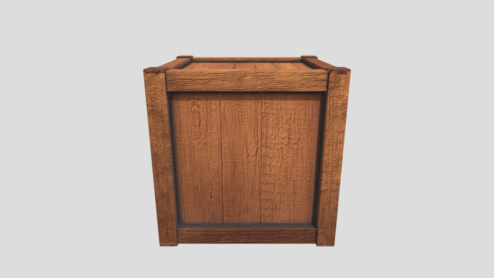 Stylized_crate02 - 3D model by Ievgen_Dee (@Kh1rby) [b0456d1] - Sketchfab