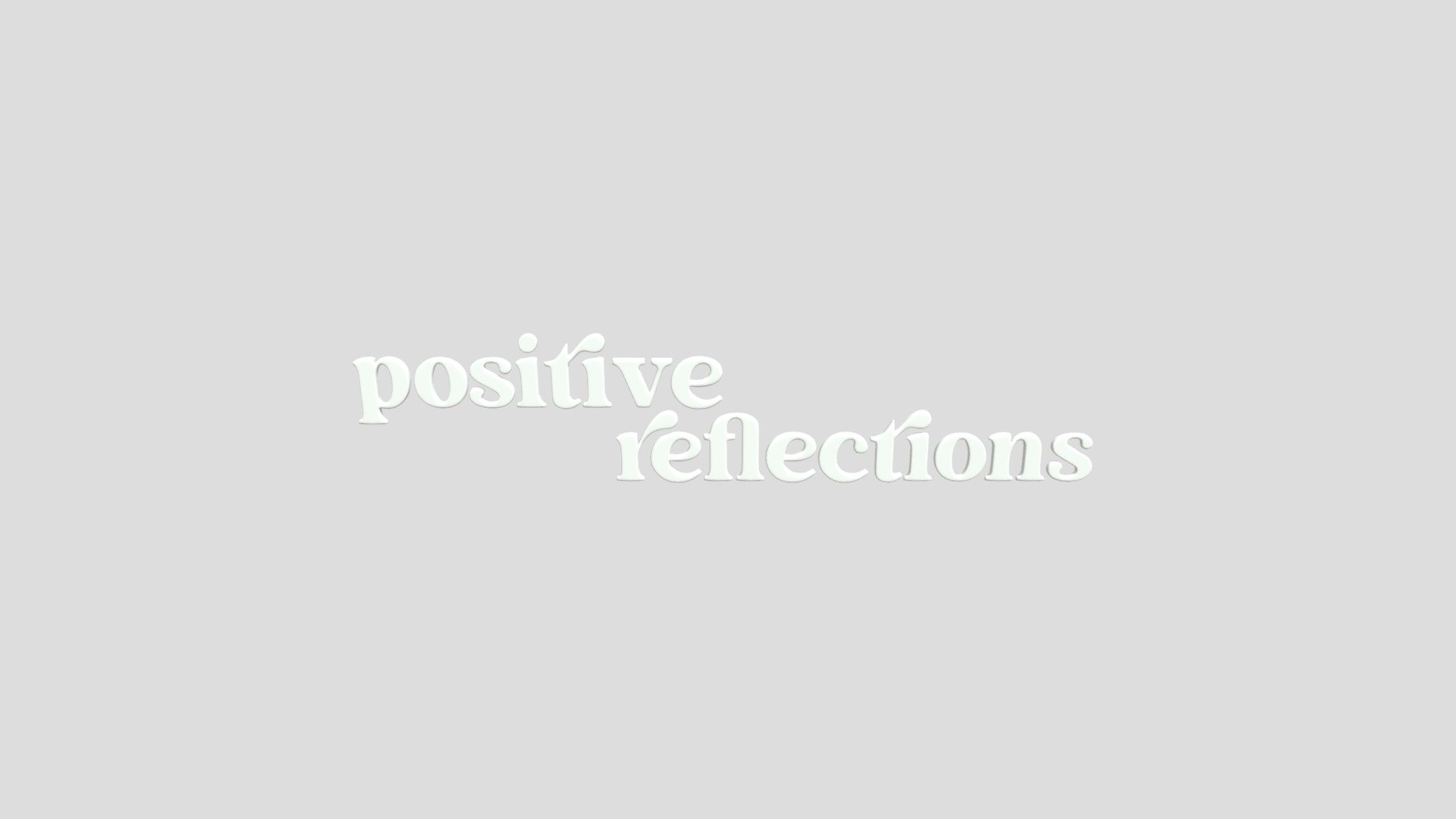 positive reflections - 3D model by parsodesign [b0458bc] - Sketchfab