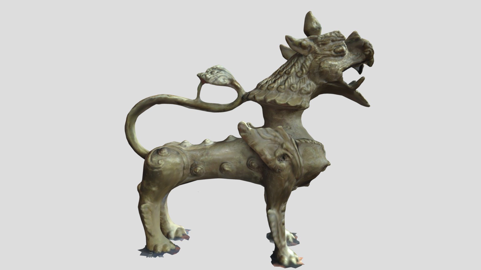 Lion_statue - Download Free 3D model by sagin07 [b045bfc] - Sketchfab