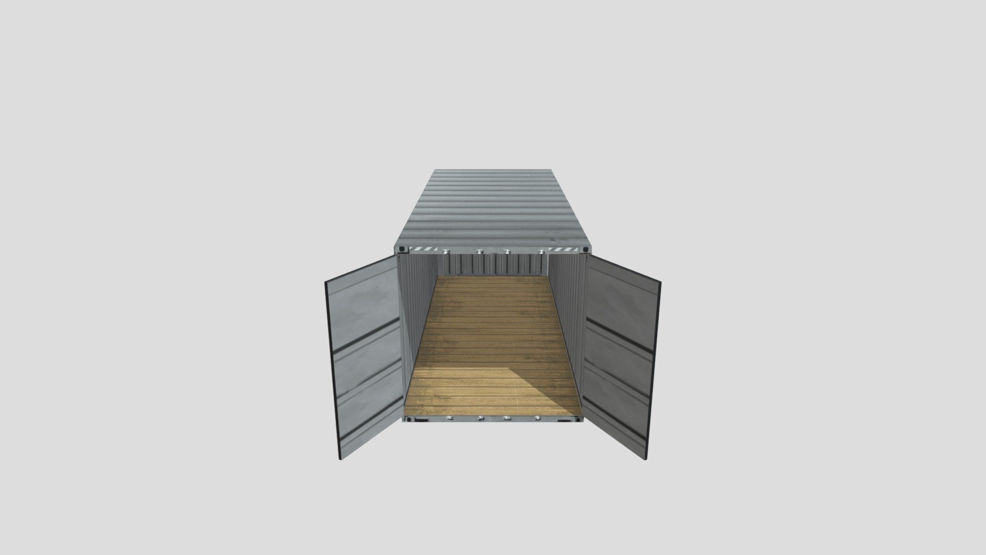 Shipping Container Opened - Buy Royalty Free 3D model by Cody ...