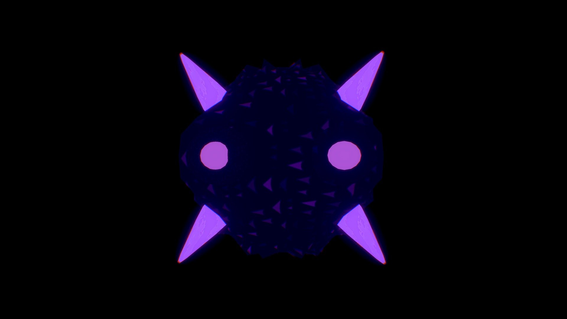 Neon Puffer Fish - Download Free 3D model by Caroline Forget (@Unicone ...