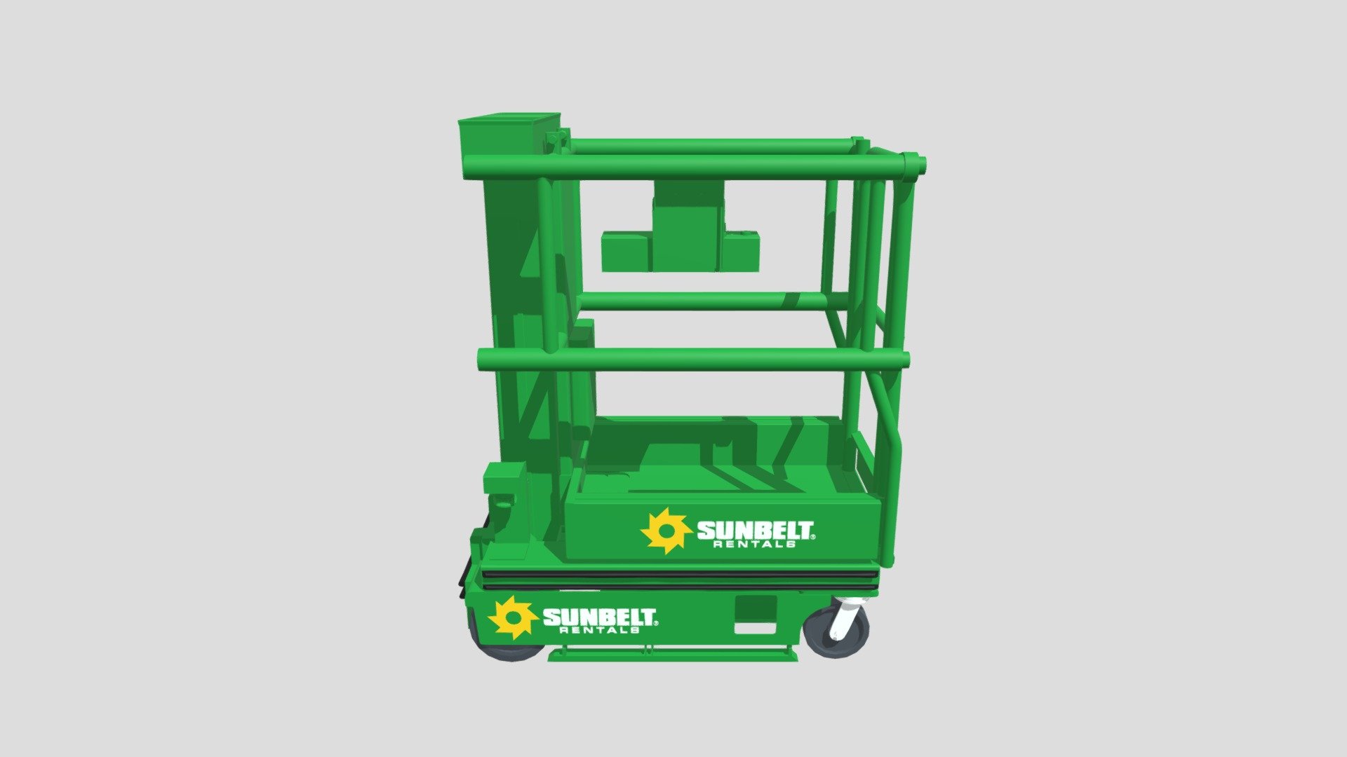 Sunbelt Rentals Low Level Access Nano SP Plus - 3D model by bimstore ...