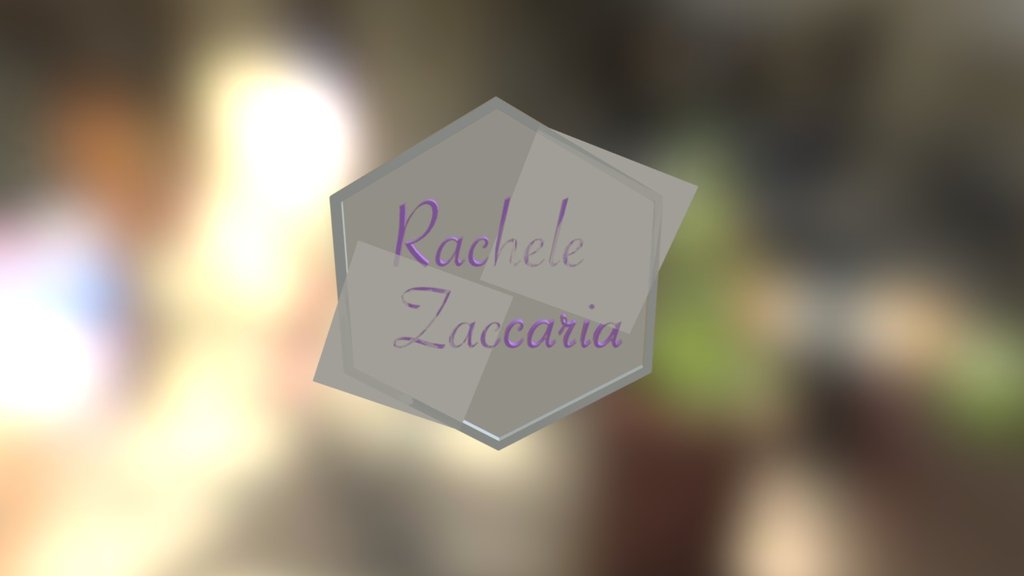 rachele zaccaria logo - 3D model by brenteganiluca [b04af8f] - Sketchfab