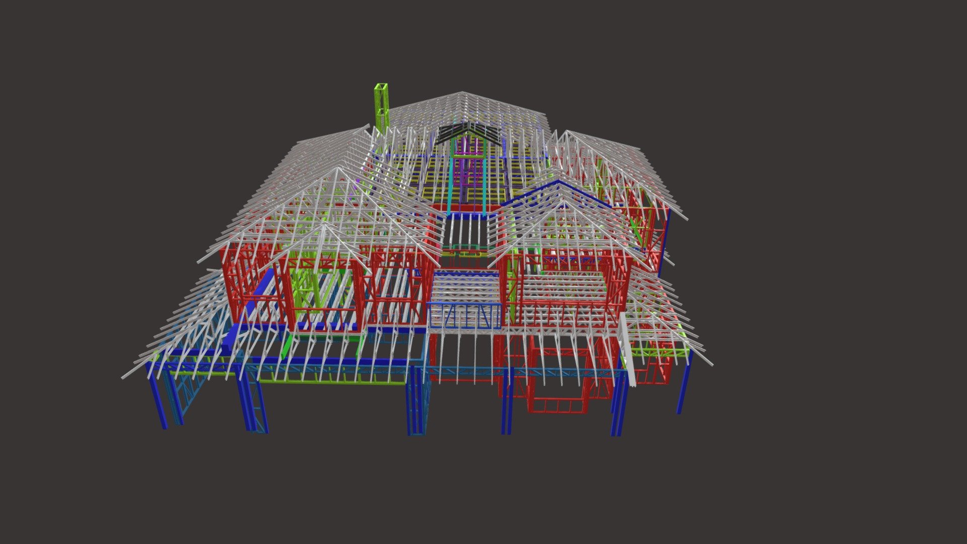 3MT GRAND HOUSE 2 STOREY - 3D model by shane3mt [b04bc5a] - Sketchfab