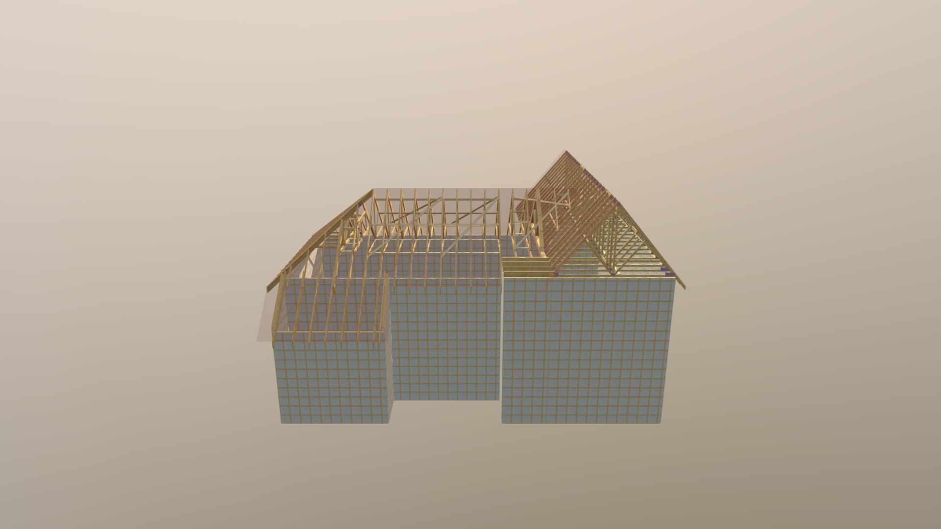 Plot 1 Longcroft Park - 3D model by Yorkshire Timber Engineering Ltd ...