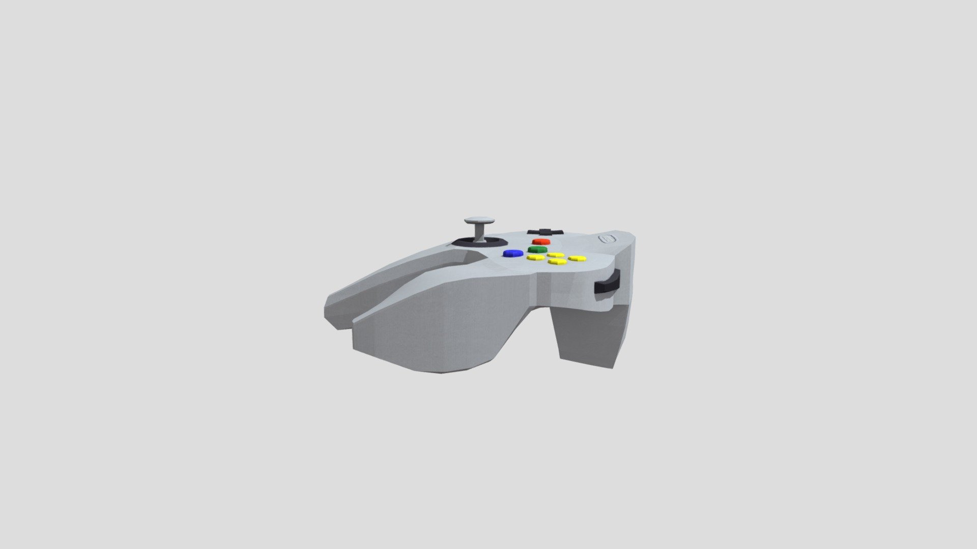 N64 Controller - 3D model by raphgoh [b04efc7] - Sketchfab