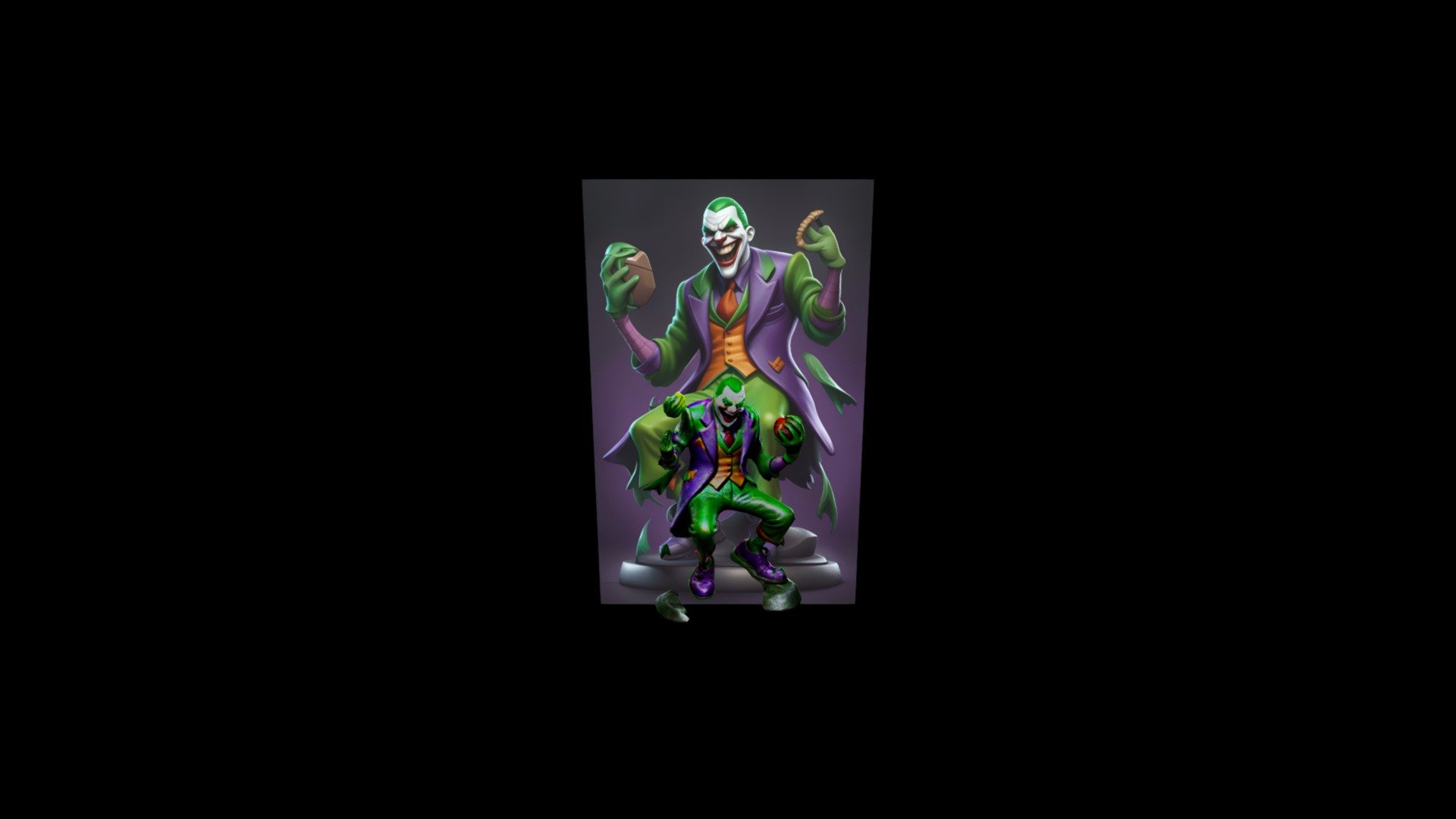 joker This image depicts joker, a fictional char - Download Free 3D ...