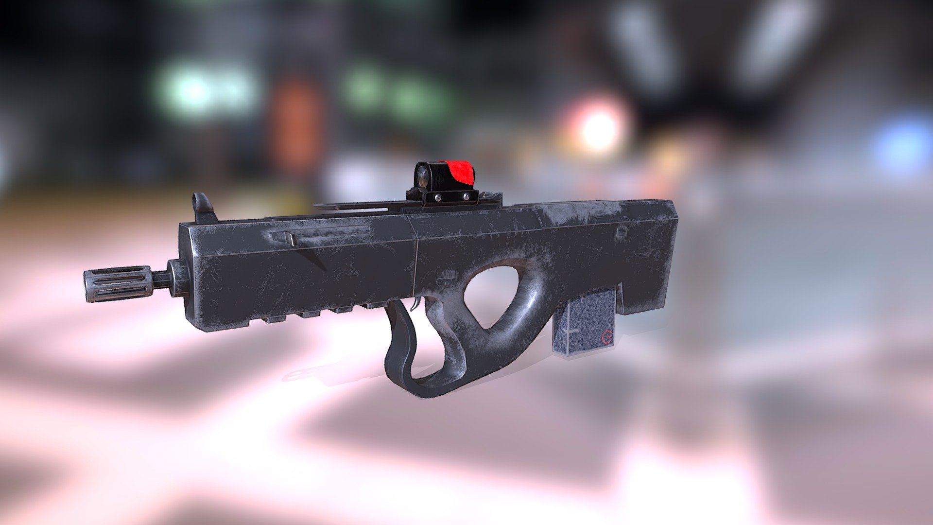 G62 Battle Rifle - 3D model by Angus Chow (@AngusChow) [b04f88c ...