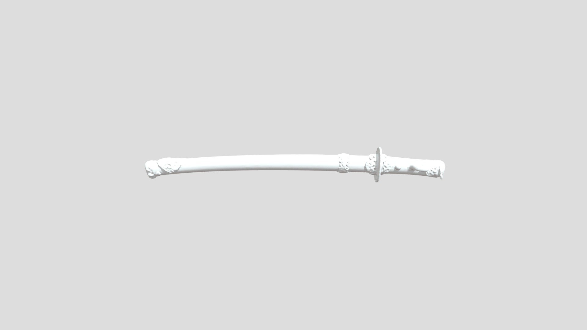 Elegant Katana Display - 3D model by muresanbogdan29 [b050464] - Sketchfab