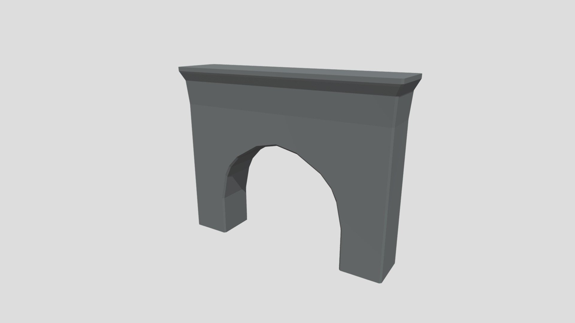 Low Poly Arch 01 - 3D model by Aroy (@Aroy-Art) [b0507dd] - Sketchfab
