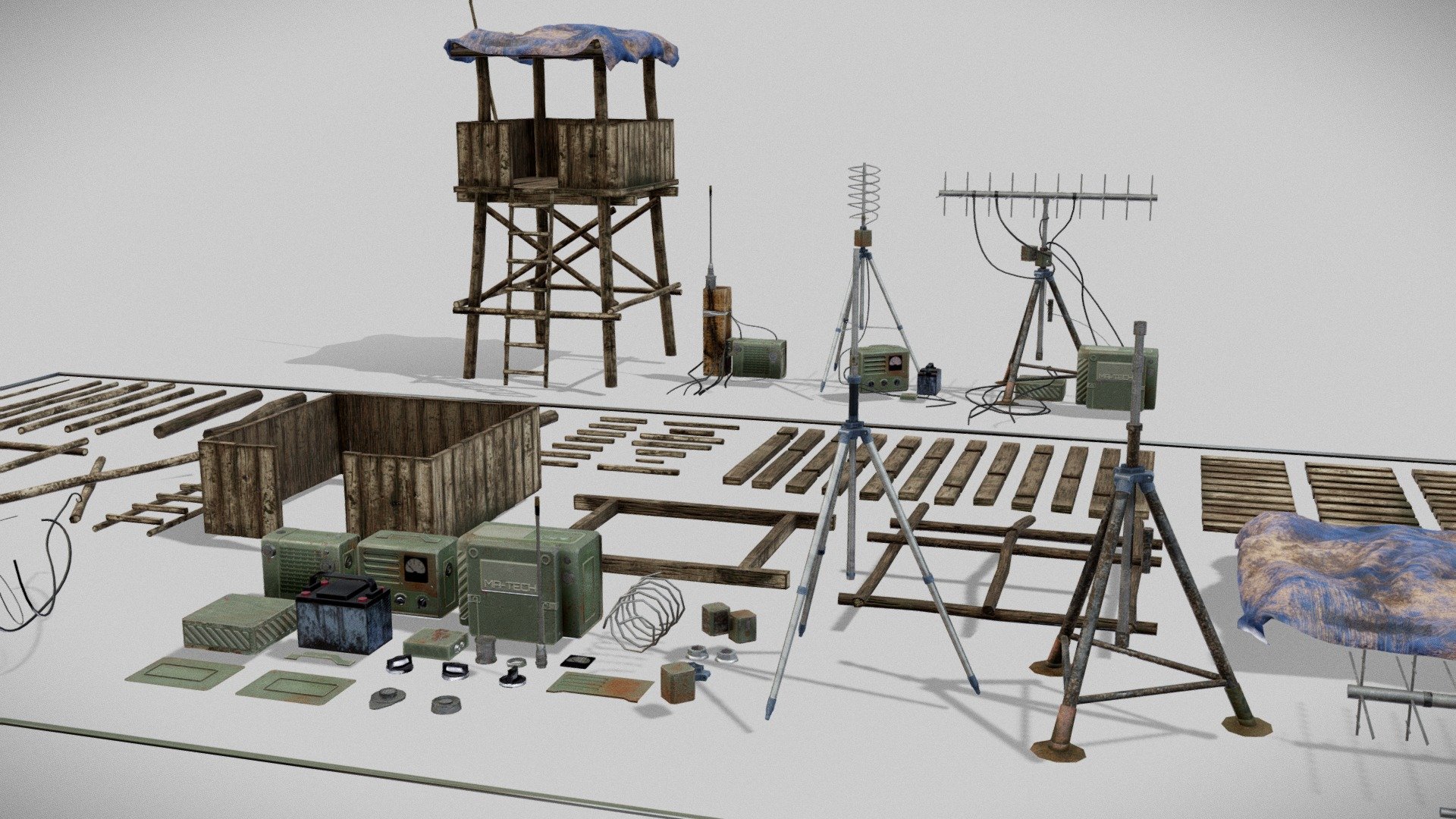 ModularKit_Jungle_Props - 3D model by kannu666 (@artelite666) [b0514e5 ...