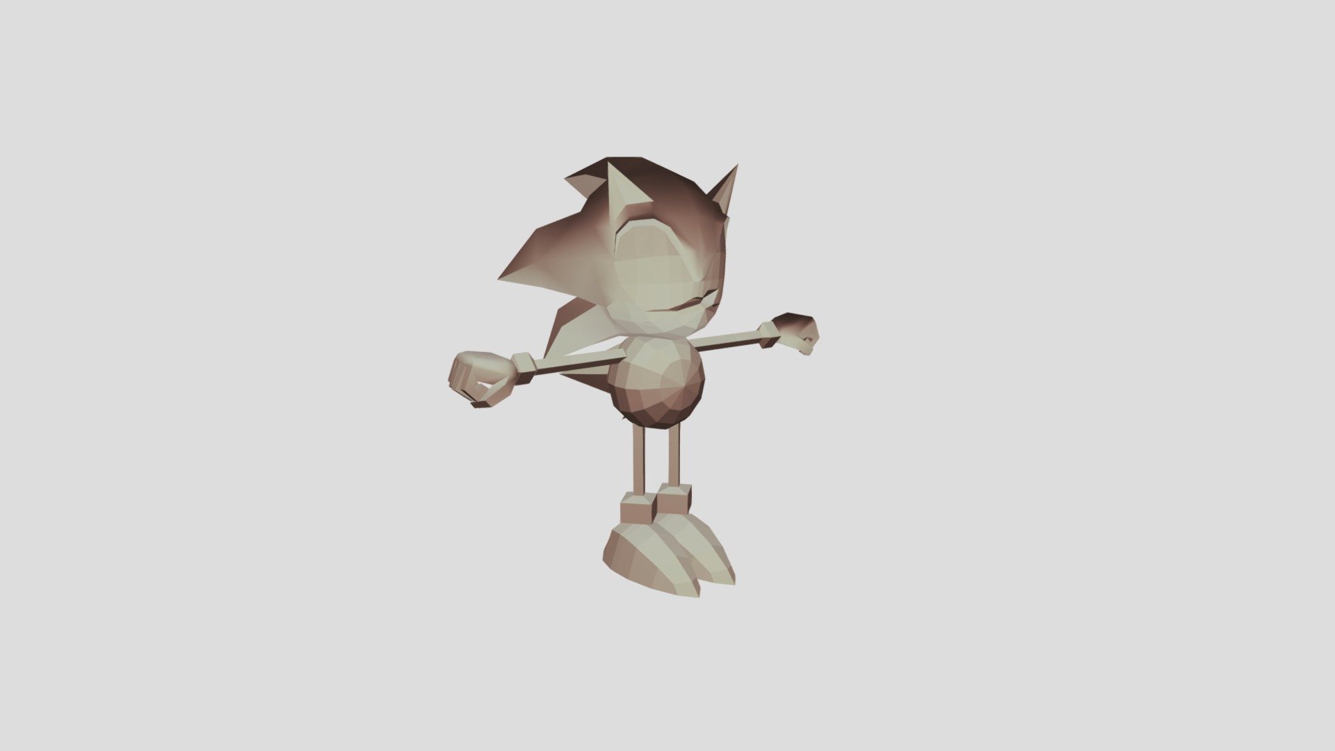 Sonic for personal reference - 3D model by Nyoibofromdb [b051a31 ...