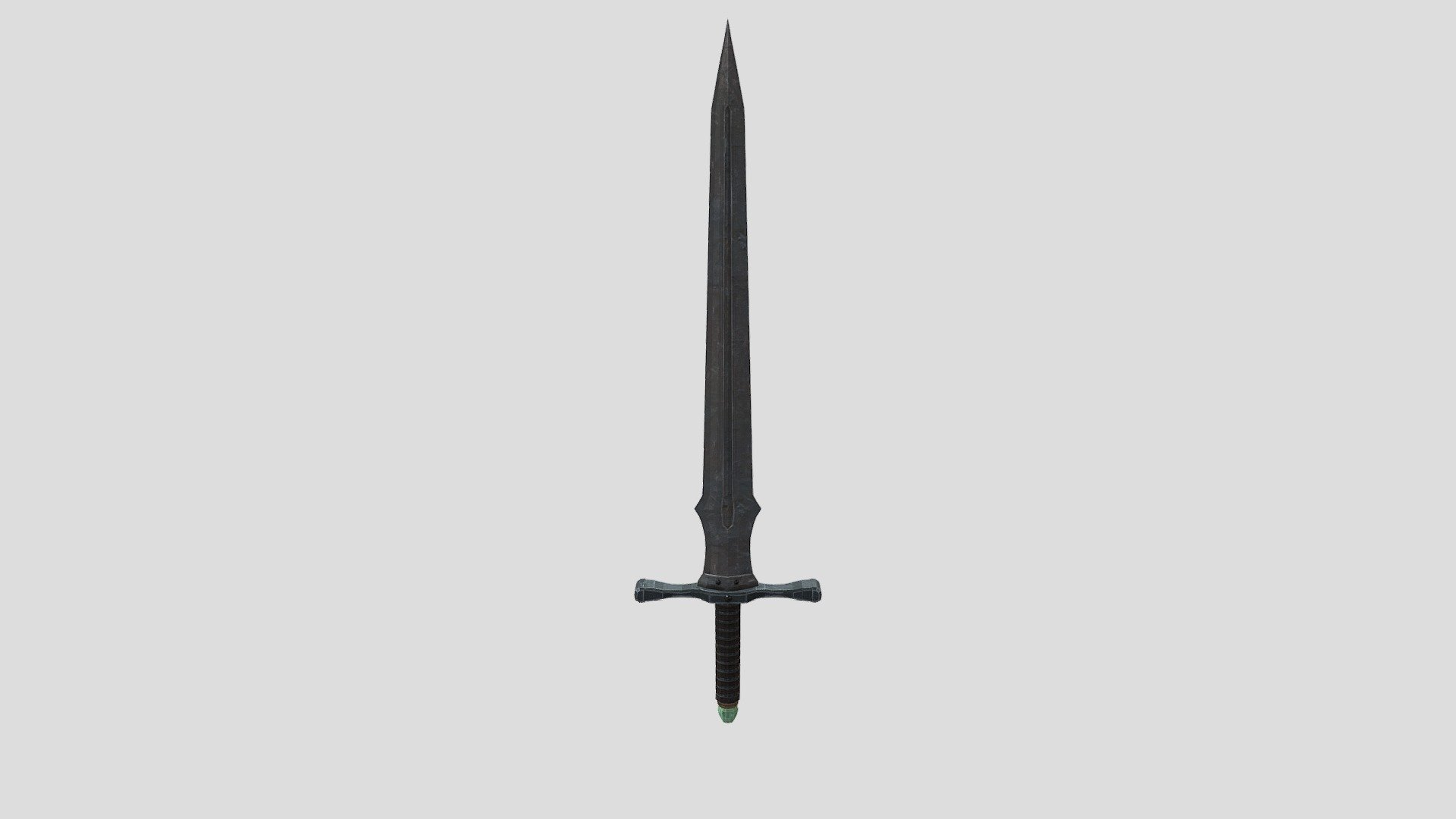 High Poly Battle Worn Iron Sword - 3D model by Pappas7788 [b054be6 ...