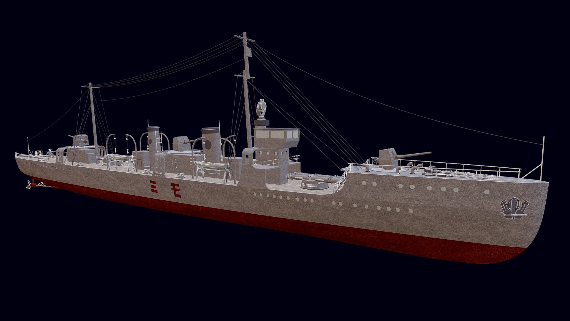 MOMI ww2 modeli - 3D model by manifati [b0551cd] - Sketchfab