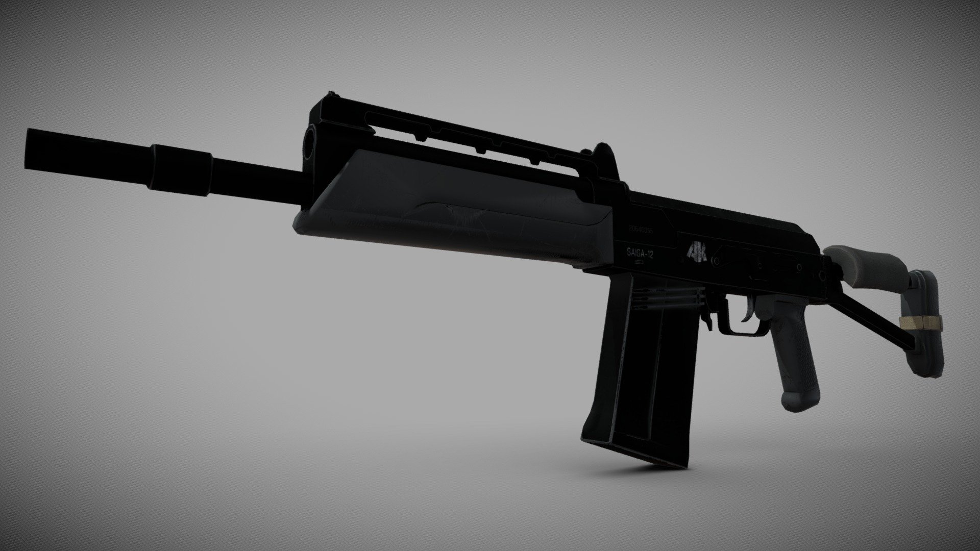saiga - 3D model by Granit (@zoom.artman) [b0567d3] - Sketchfab