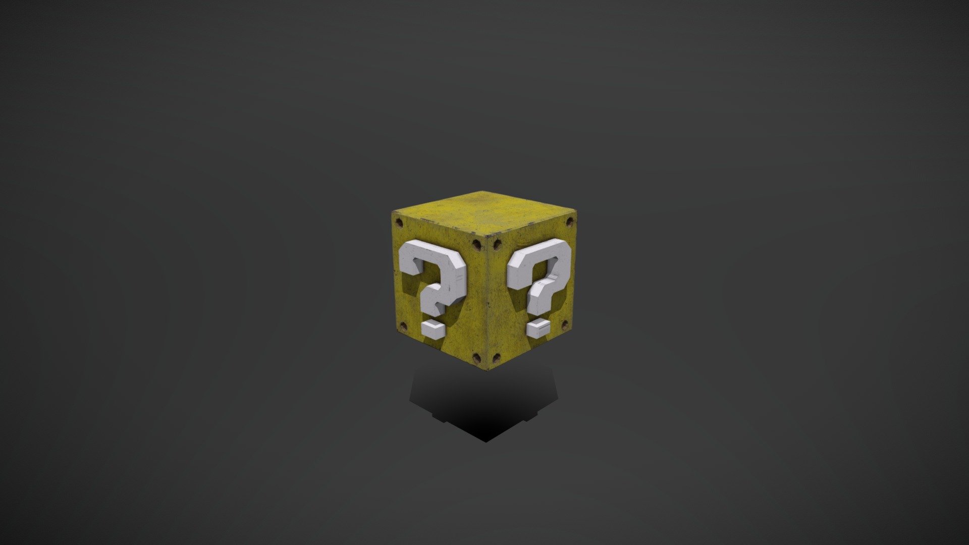 Question Block (Super Mario Bros.) - Download Free 3D model by aidanp ...