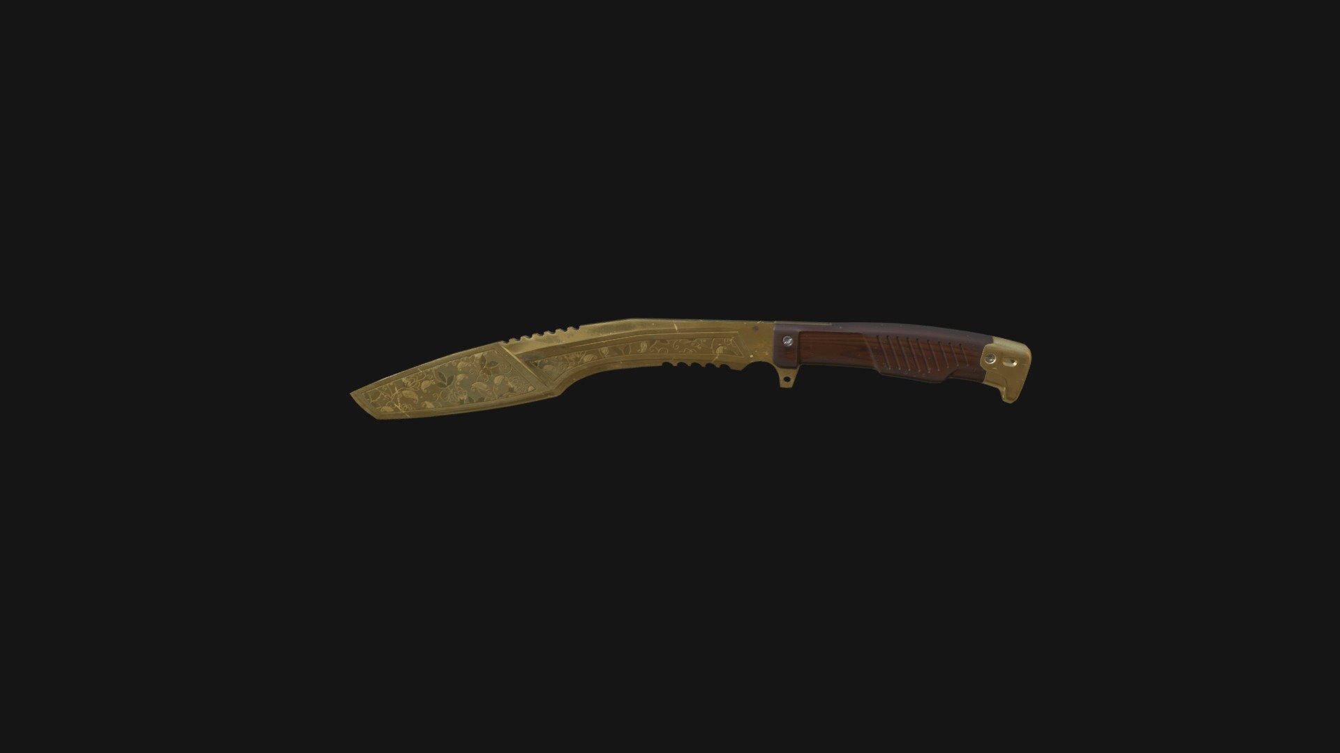 Kukri Blade - 3D model by jay (@jihwan143) [b056d0e] - Sketchfab